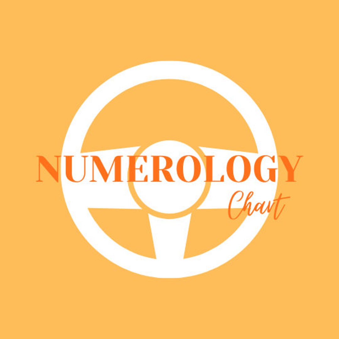 Personal Numerology Chart - Etsy