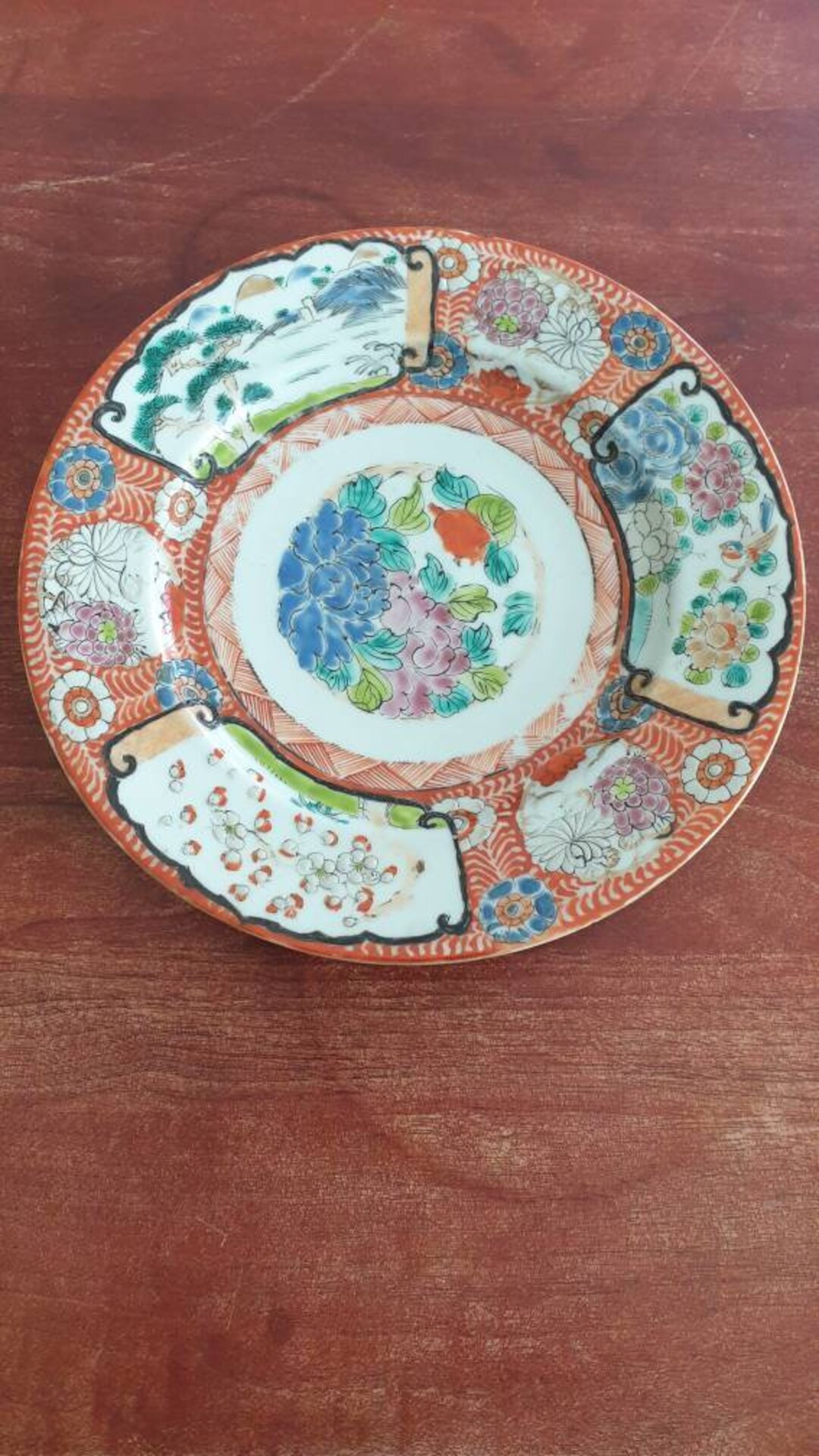 Japanese Arita Plate 19th Century 3 - Etsy