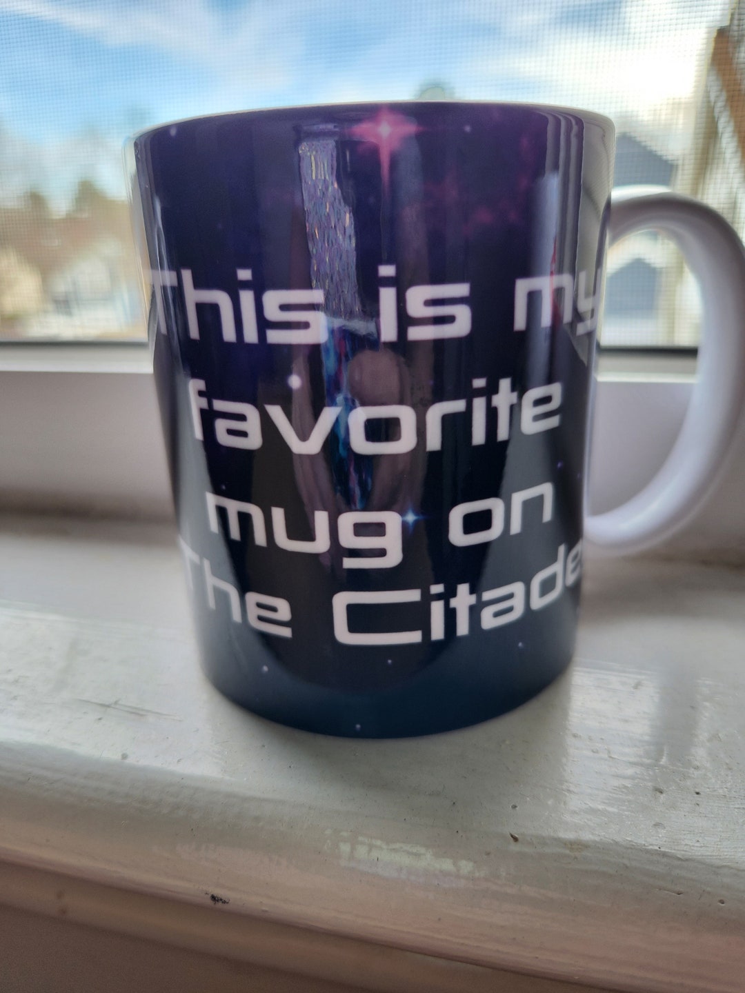 MASS EFFECT Favorite Mug on the Citadel - Etsy