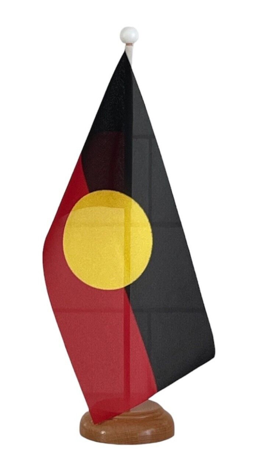 Aboriginal Indigenous Flag Table Desk Flag Wooden Base & Pole - Etsy ...