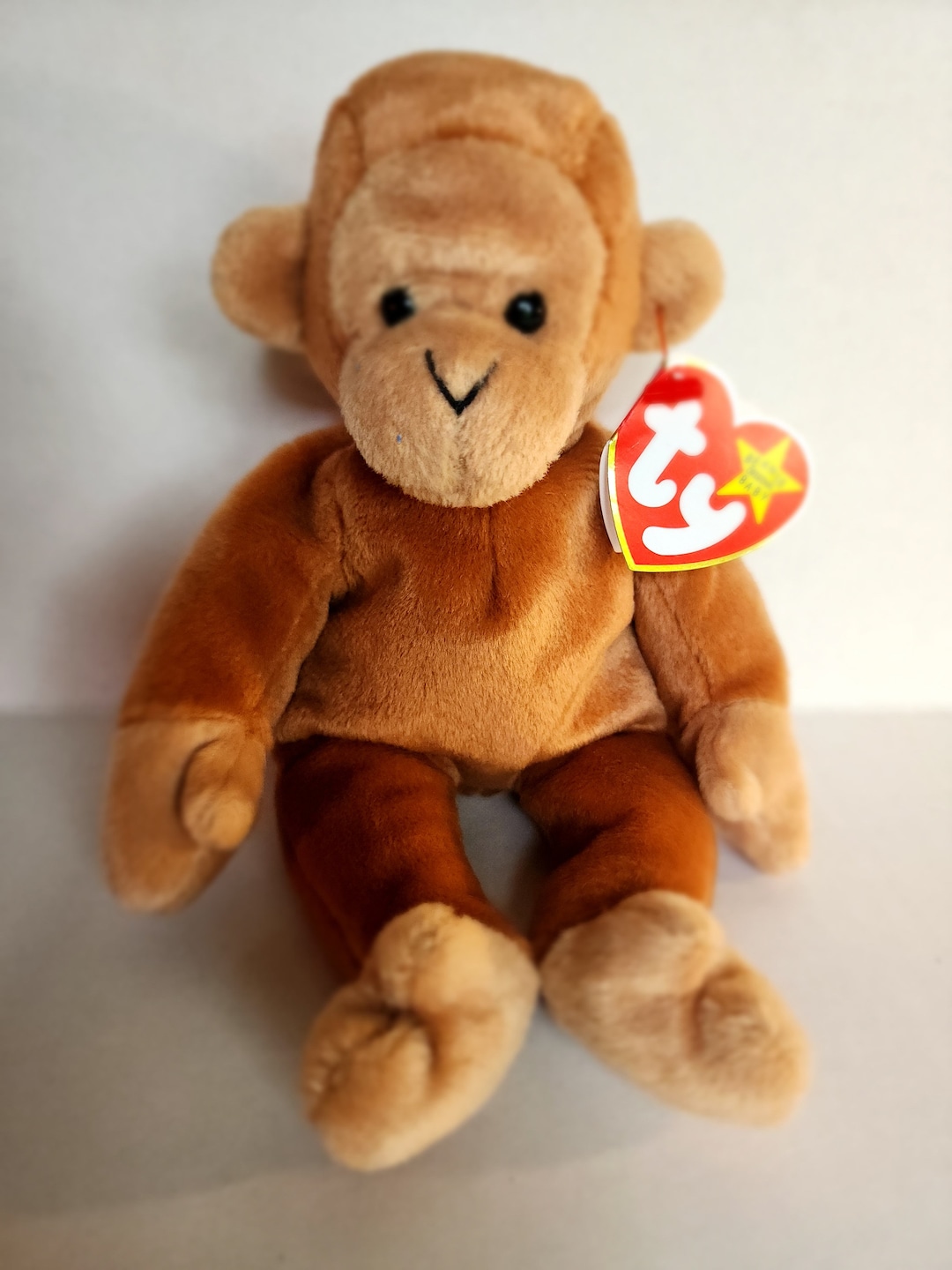 Bongo the Monkey TY Beanie 1995 - Etsy