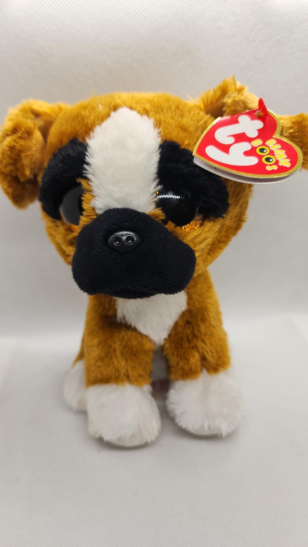 Brutus the Boxer Dog TY Beanie Boo - 6 Inch Plush - Etsy