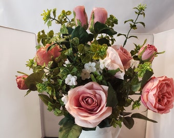 Life Like Flower Arrangement - Etsy