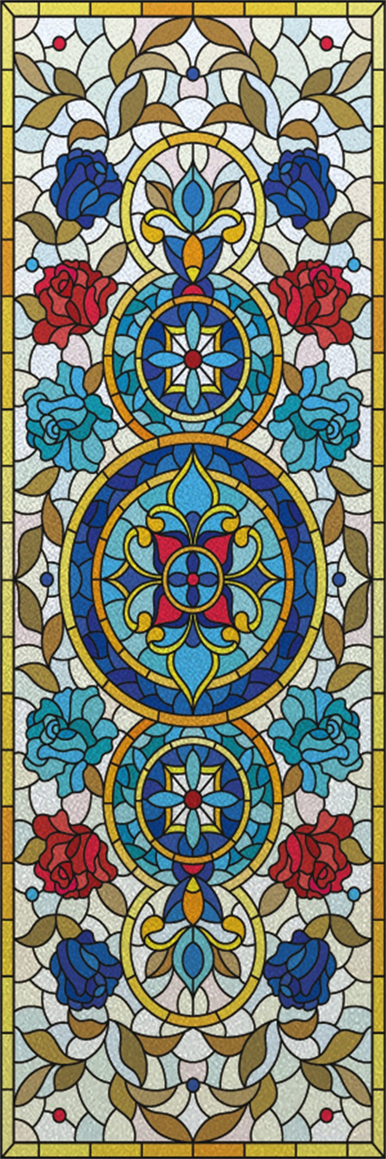 Window Film Frosted Stained Glass Films,customized Privacy Static Cling ...