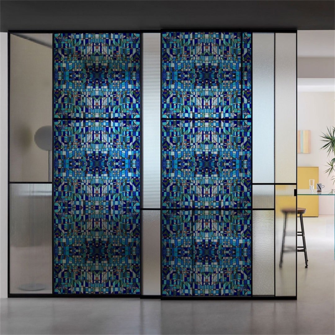 Skylight Privacy Solution: Custom-size Window Film in Stained Glass ...