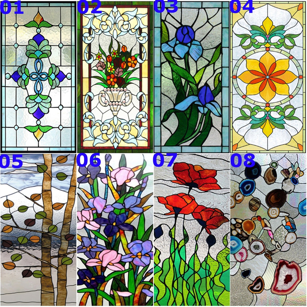 Customized Church Vintage Sticker Privacy Static Cling Window - Etsy