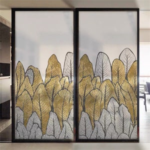 Custom Glass Films Window Film Electrostatic Frosted Sticker Door ...