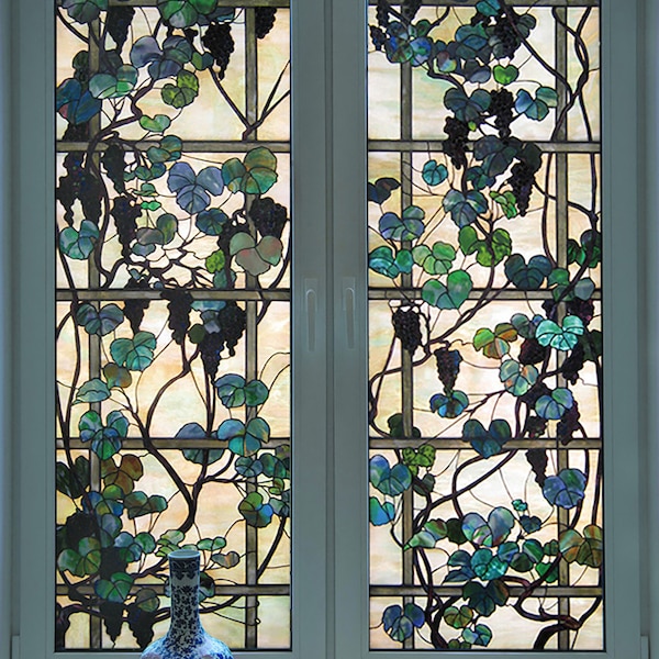 Stained Glass Window Stickers - Etsy