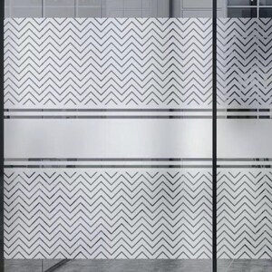Customizable Frosted Window Film With Abstract and Scenic Nature ...