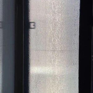 3D Ripple Glass Window Film - Semi-transparent Frosted Privacy Sticker ...