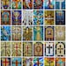 Christian Cross Stained Glass Window Film - Religious Decorative ...