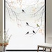 Bird on Branch Privacy Window Film: Nature-inspired Frosted Glass ...