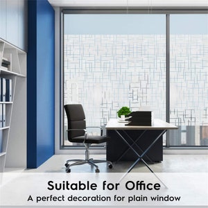 3D Window Privacy Film Static Window Clings Vinyl Window Decals Window ...