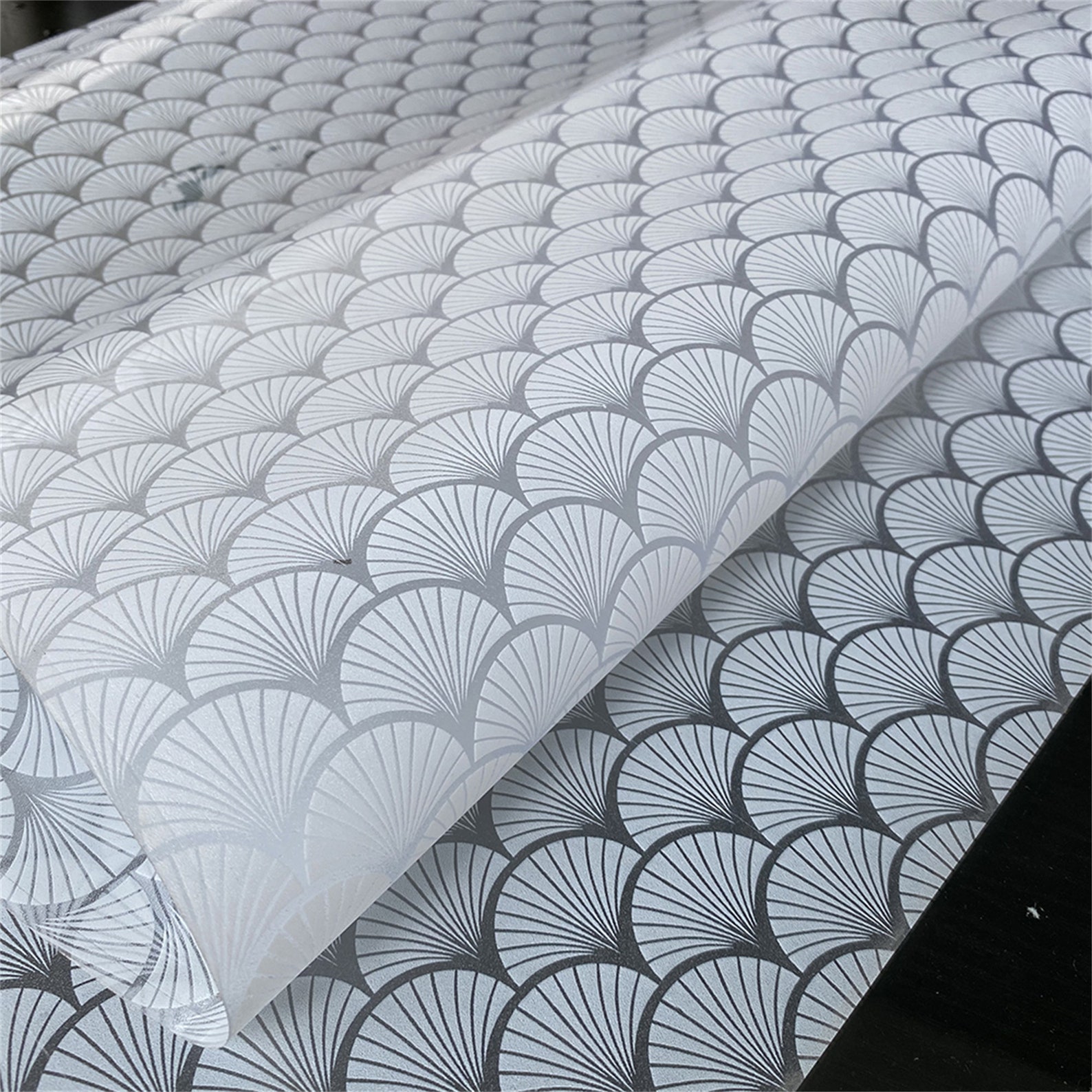 Matte Window Film Stained Glass Decorative Uv Vinyl Sticker - Etsy