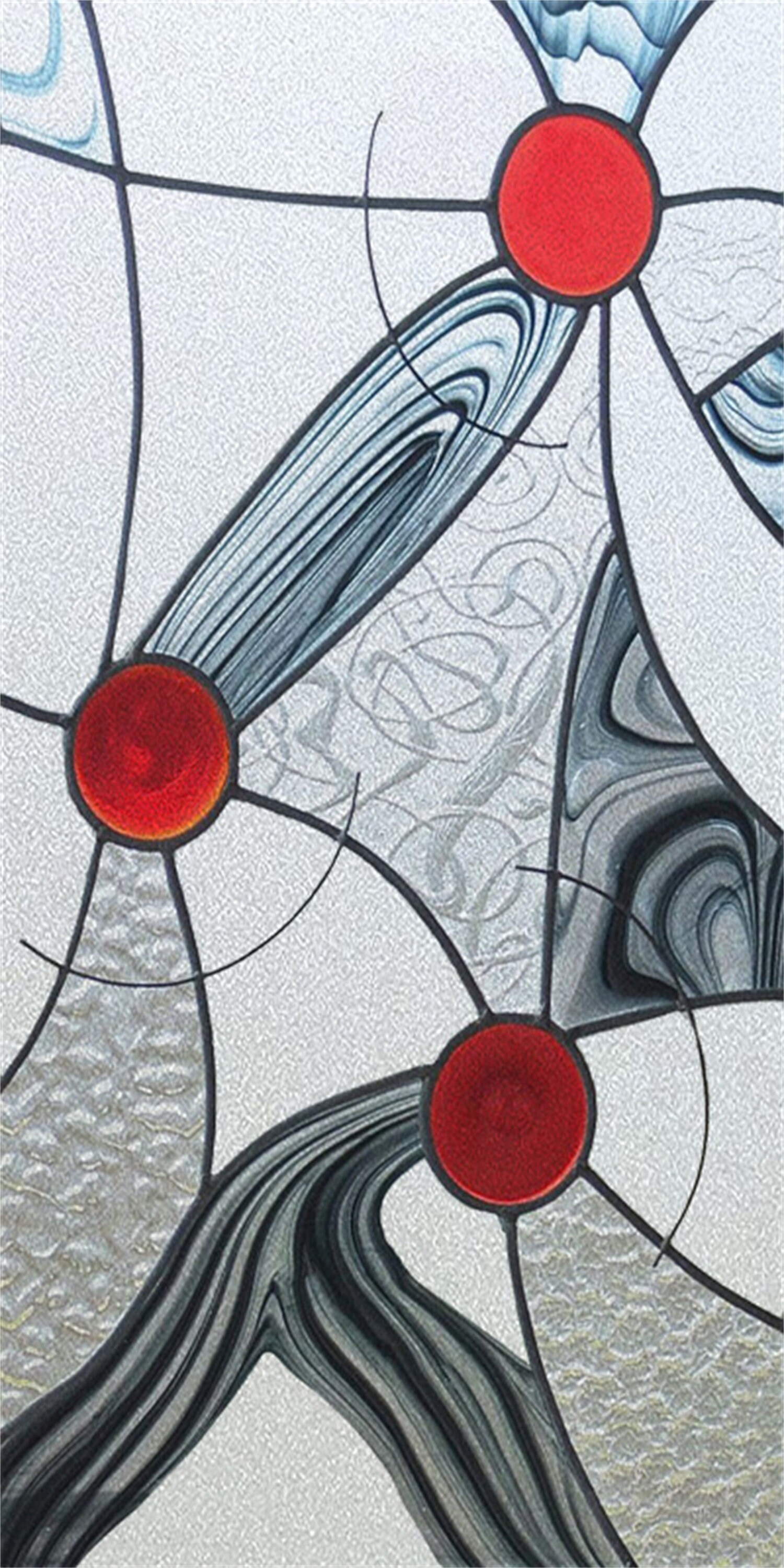 Matte Finish Window Film -stained Glass Decorative Design, Custom Size ...
