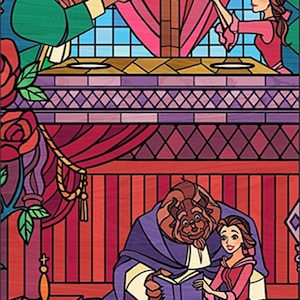 Customsize Stained Glass Window Film Frosted Glass Sticker Forest ...