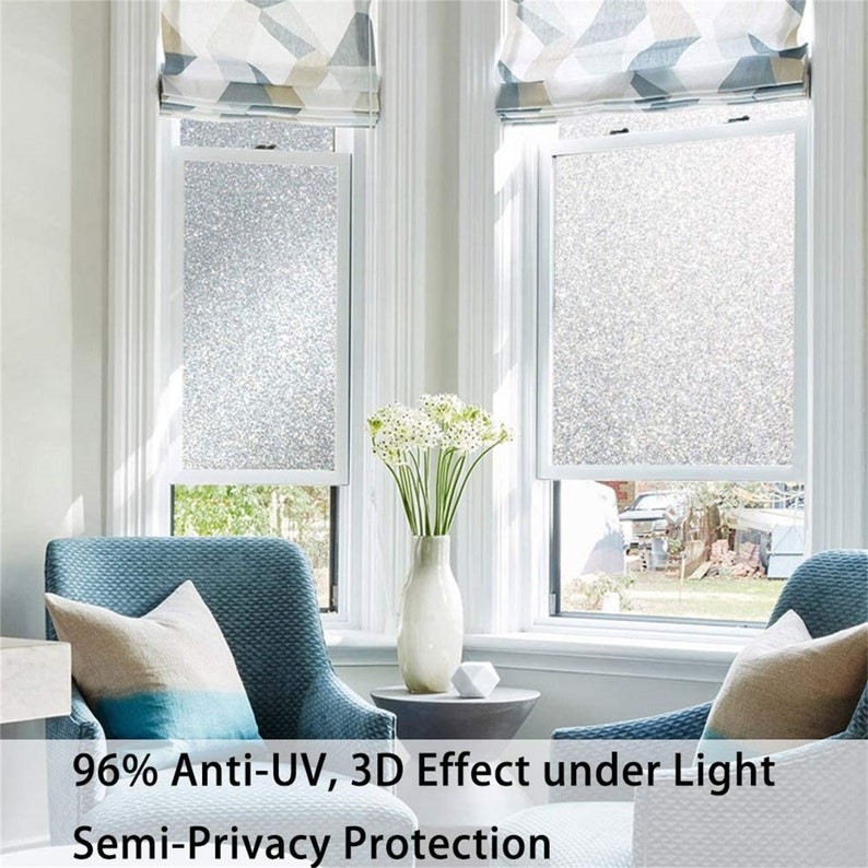 Crystal Pattern Window Film Privacy Film Frosted Glass - Etsy