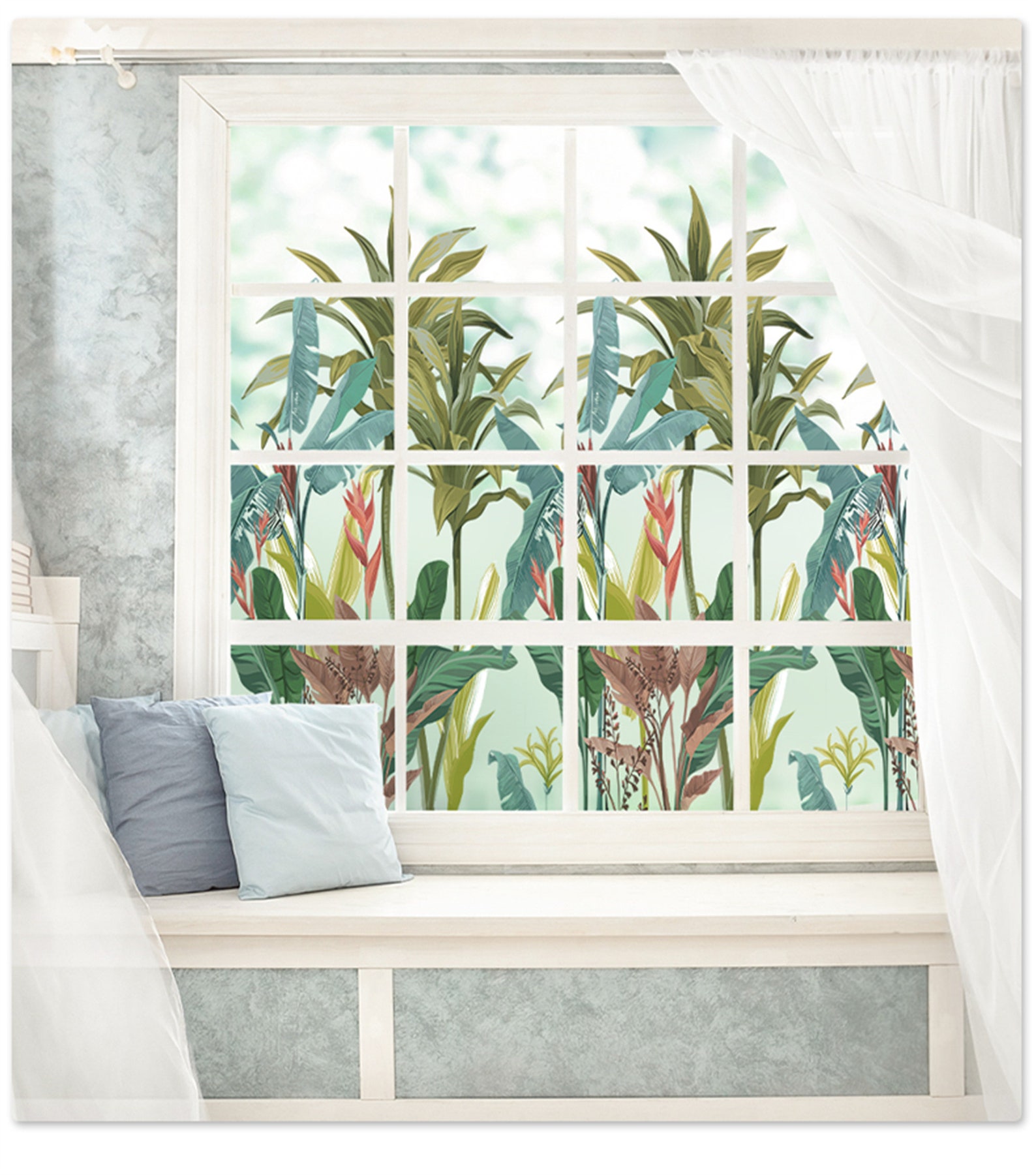 Customized Size Window Film Privacy Glass Sticker Heat Insulation and ...