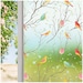 Decorative UV Window Film Custom Size, Stained Glass Design, Privacy ...