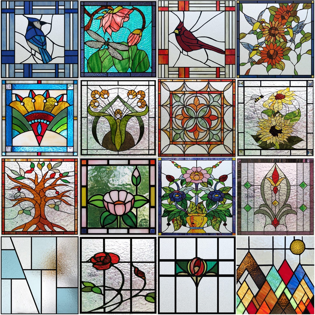 3D Rose Bathroom Window Clings - Decorative Frosted Sun Heat Blocking ...