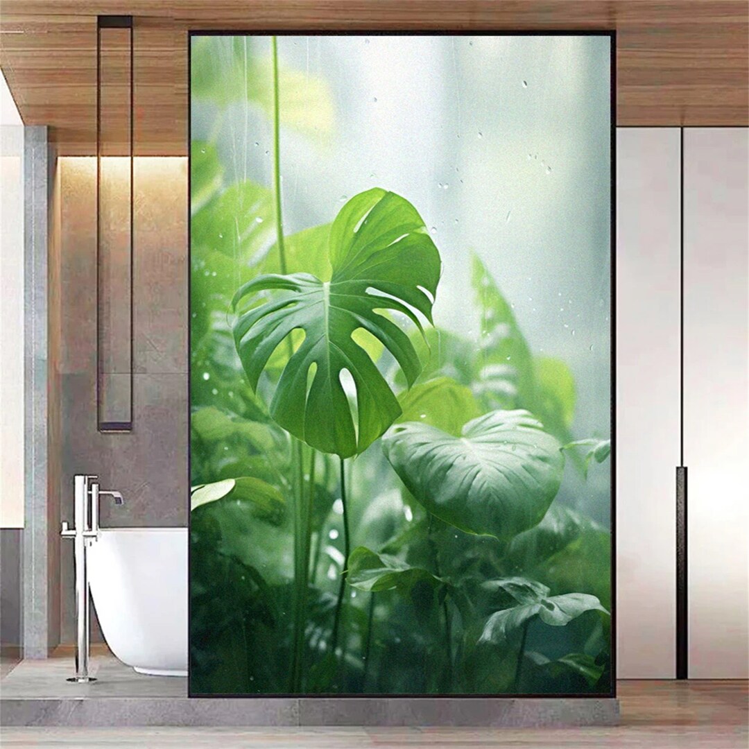 Static Cling Window Film Privacy UV Protection Heat Control Stickers ...