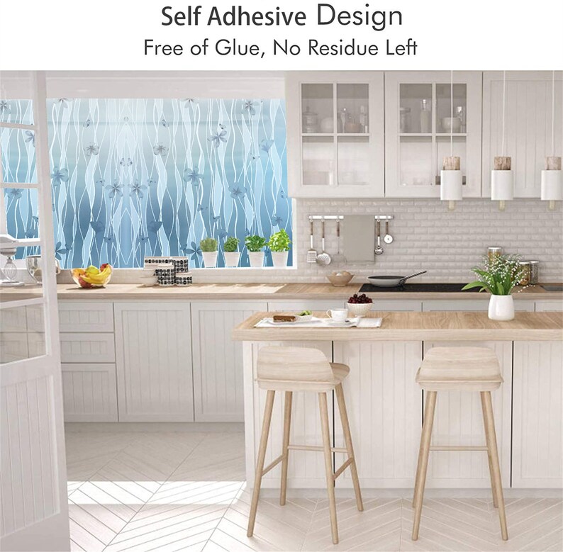 3D Matte Window Film Privacy Self Adhesive Frosted Vinyl Glass - Etsy