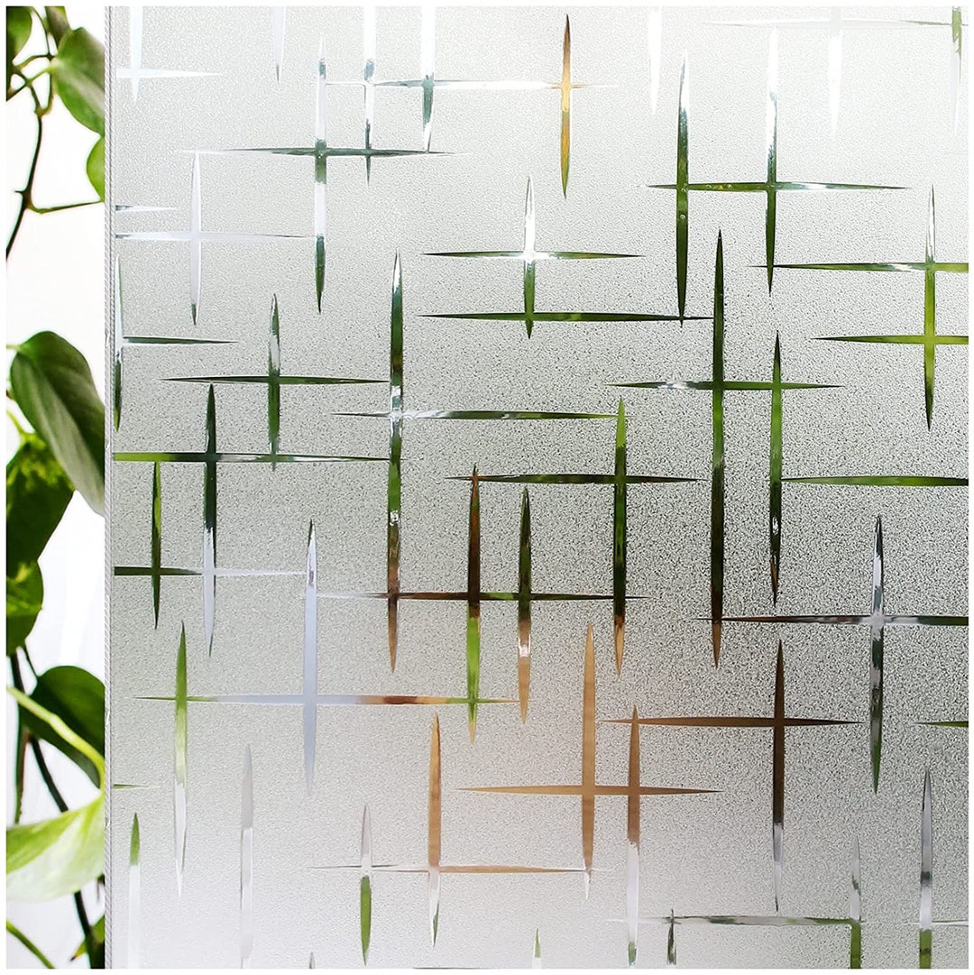 3D Window Privacy Film Static Window Clings Vinyl Window Decals Window ...