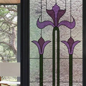 Custom Size - Window Privacy Film Static Clings, Rainbow Window Film ...