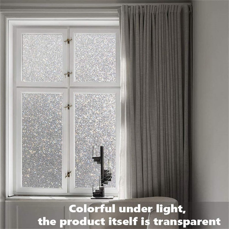 Crystal Pattern Window Film Privacy Film Frosted Glass - Etsy