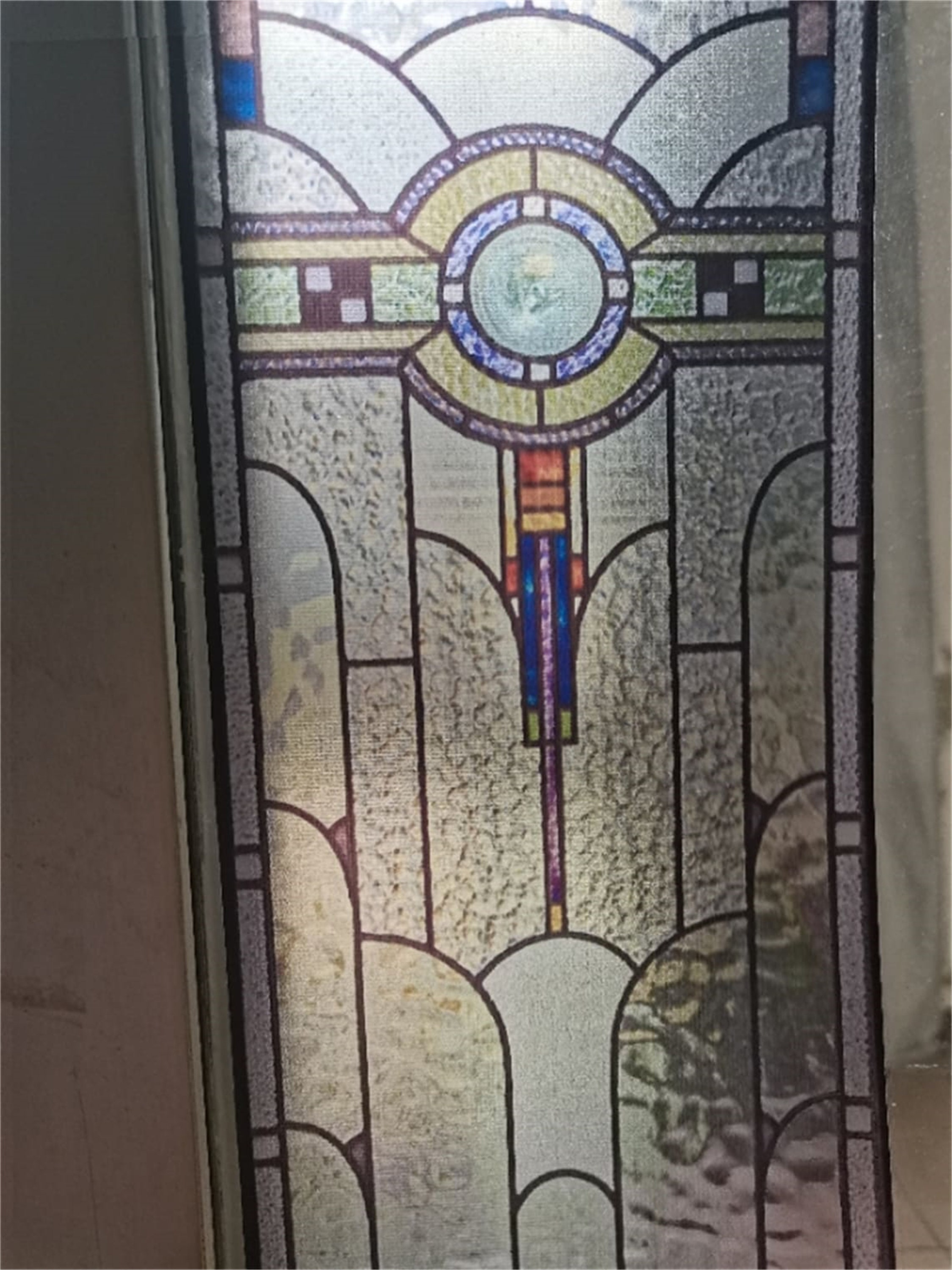 Customizable 3D Static Cling Window Film - Stained Glass Effect for ...