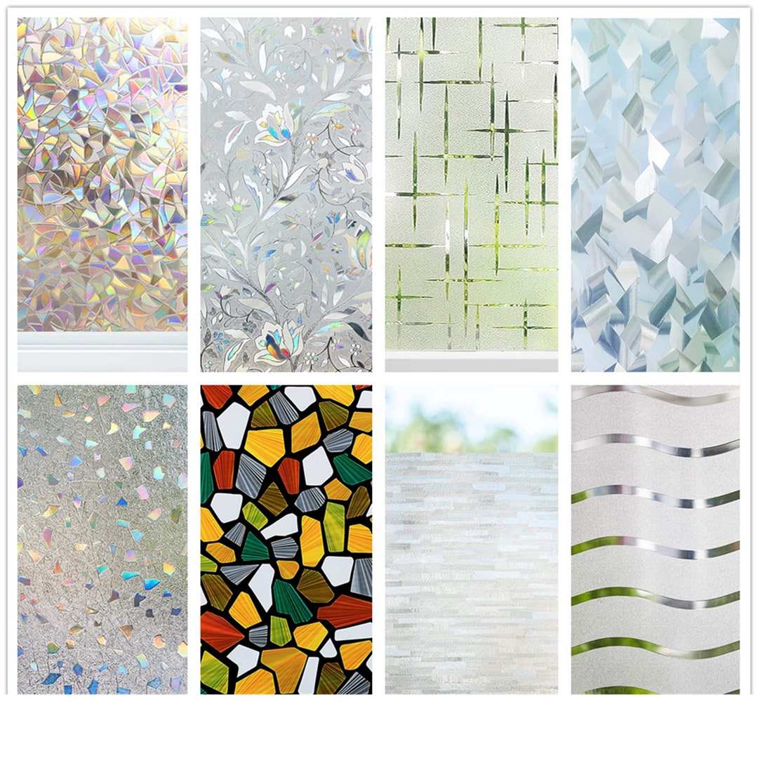 Window Privacy Film Static Window Clings Vinyl 3D Window Glass - Etsy