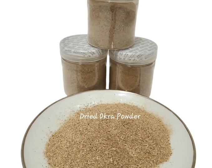 Dried Okra Powder - Etsy