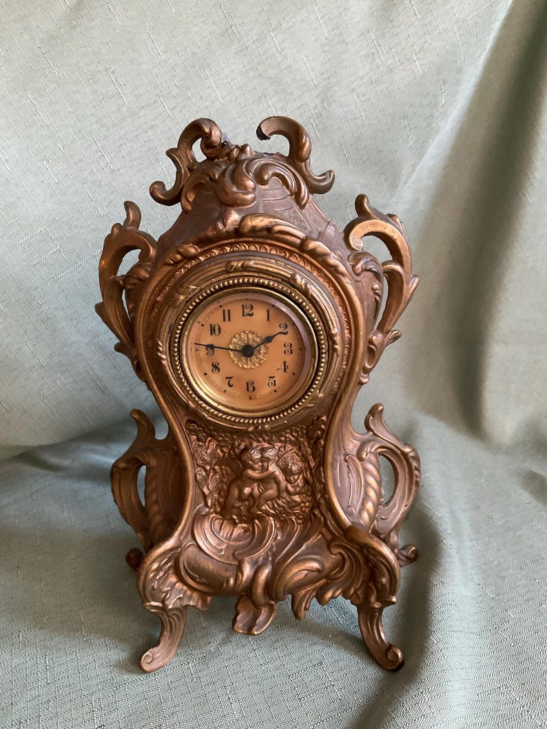 Clock, Mantle Clock, Cogsworth, Rococo Clock - Etsy