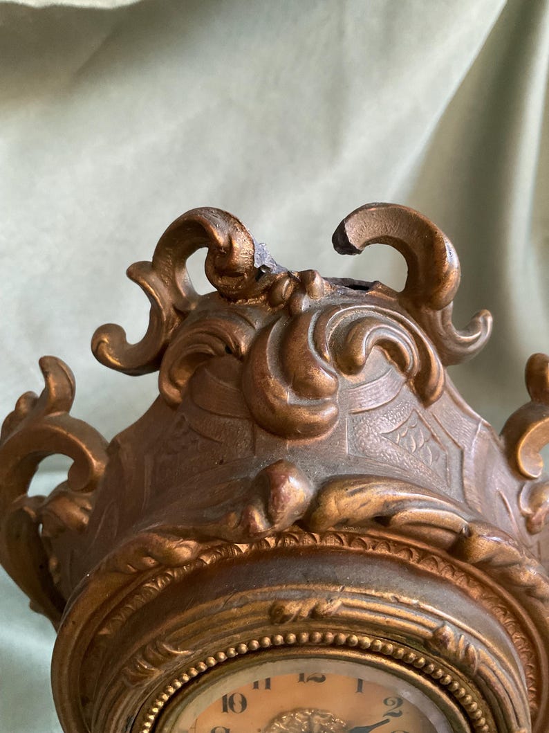Clock, Mantle Clock, Cogsworth, Rococo Clock - Etsy