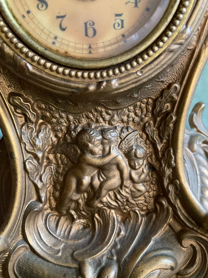 Clock, Mantle Clock, Cogsworth, Rococo Clock - Etsy