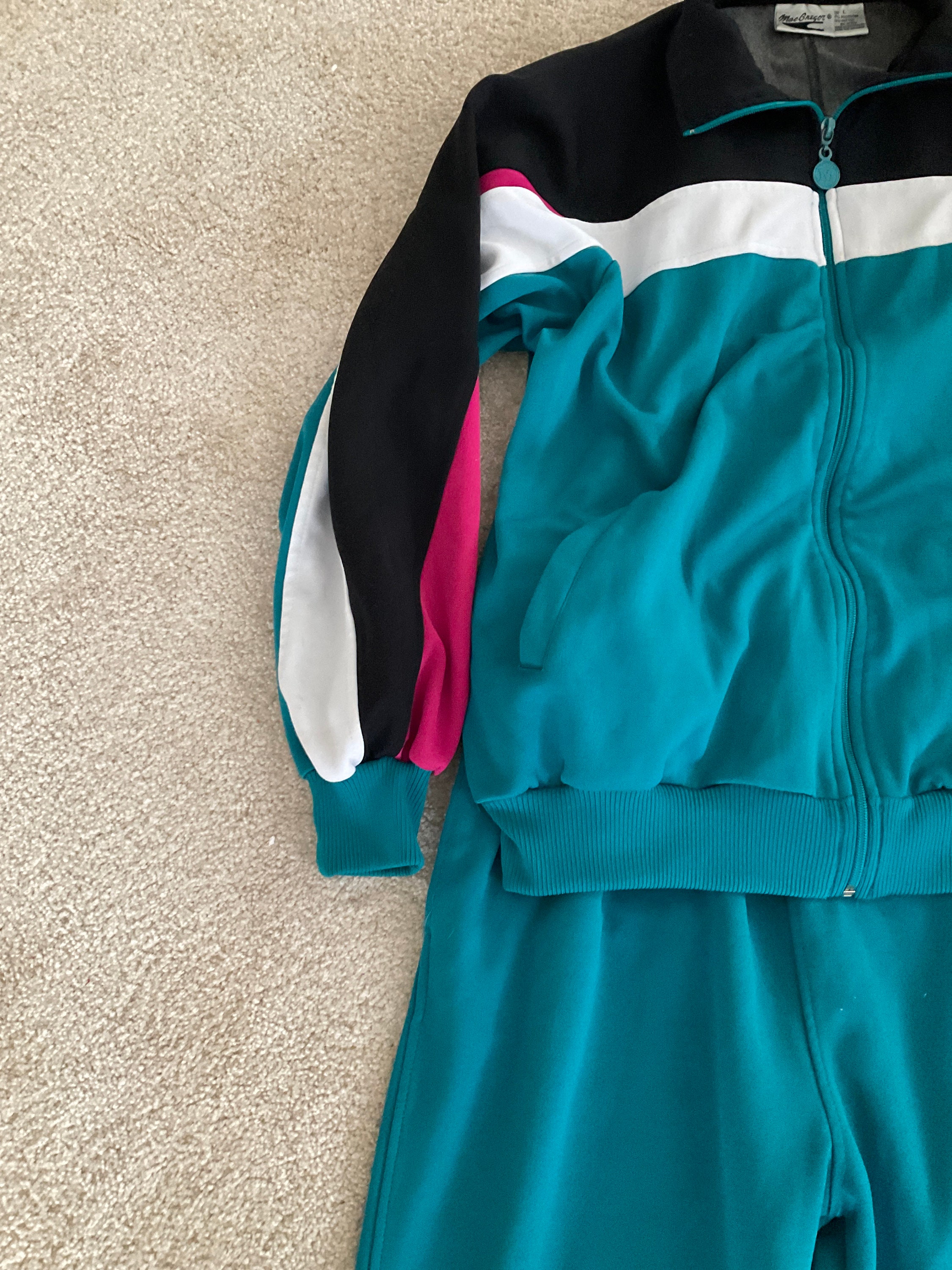 Vintage Tracksuit Macgregor Vintage Clothing Size Large/xl - Etsy