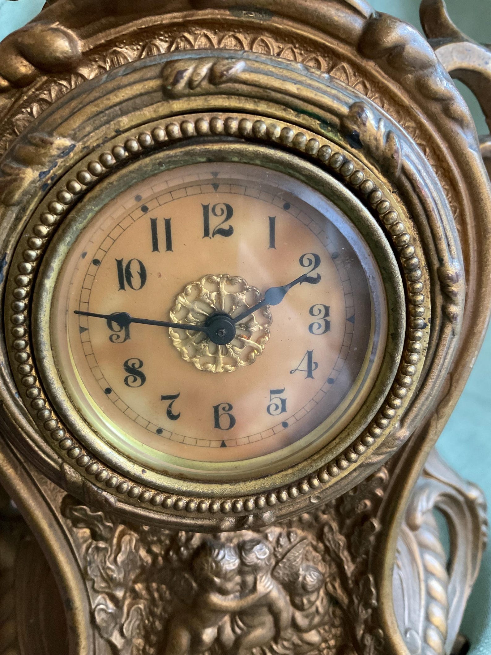 Clock, Mantle Clock, Cogsworth, Rococo Clock - Etsy