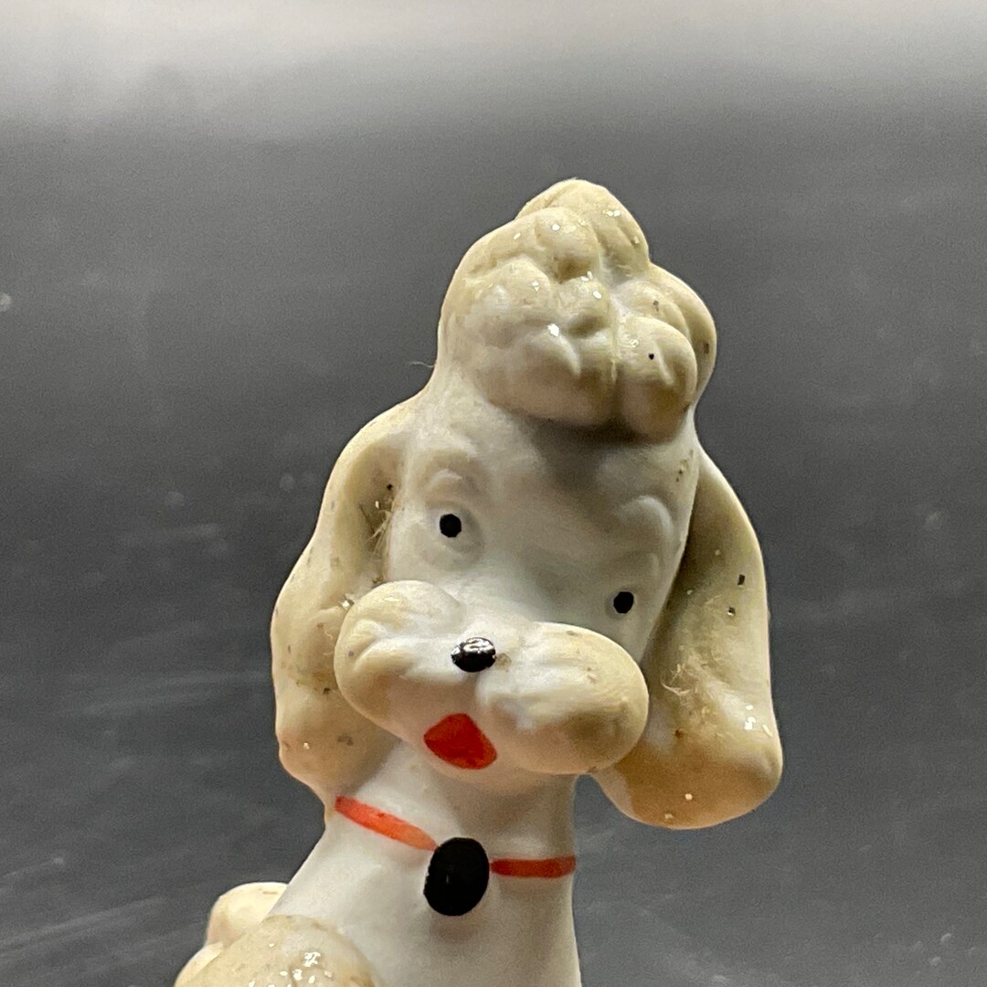 Vintage Plaster Poodle, Chalkware Dog - Etsy