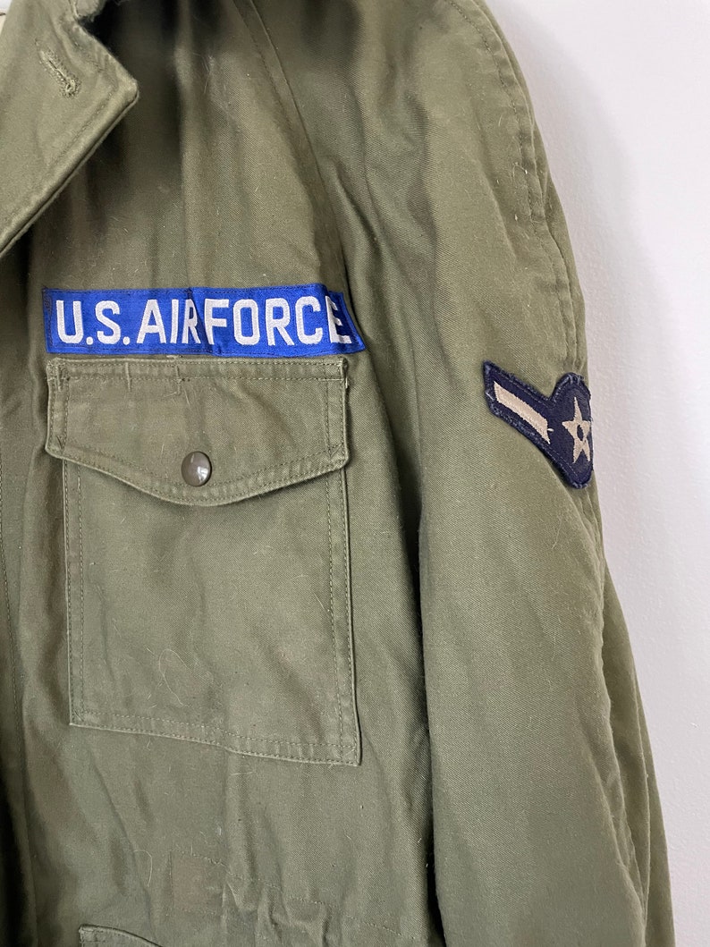 Vintage US AIR FORCE Military Field Jacket - Etsy