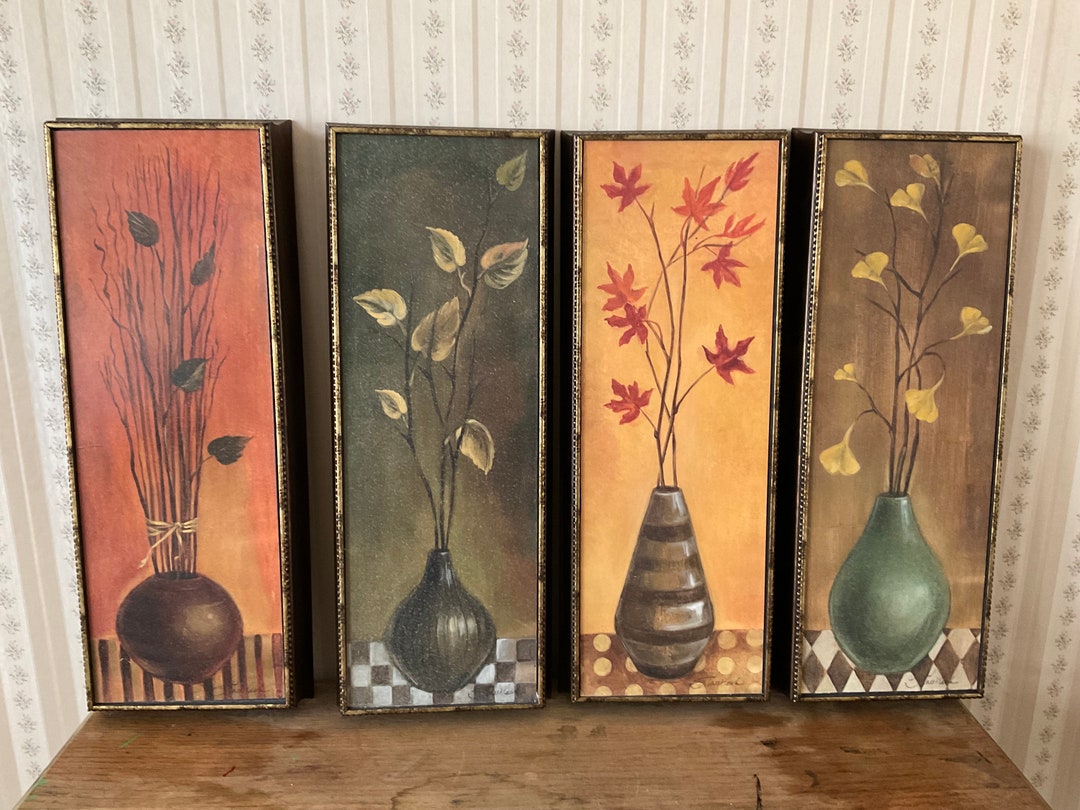 Panel Art Set of Four - Etsy
