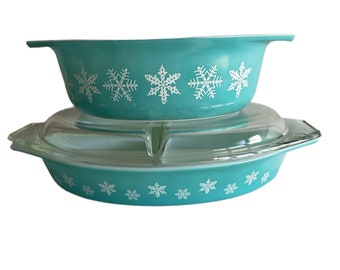 Turquoise Scroll Pyrex Pattern - Etsy