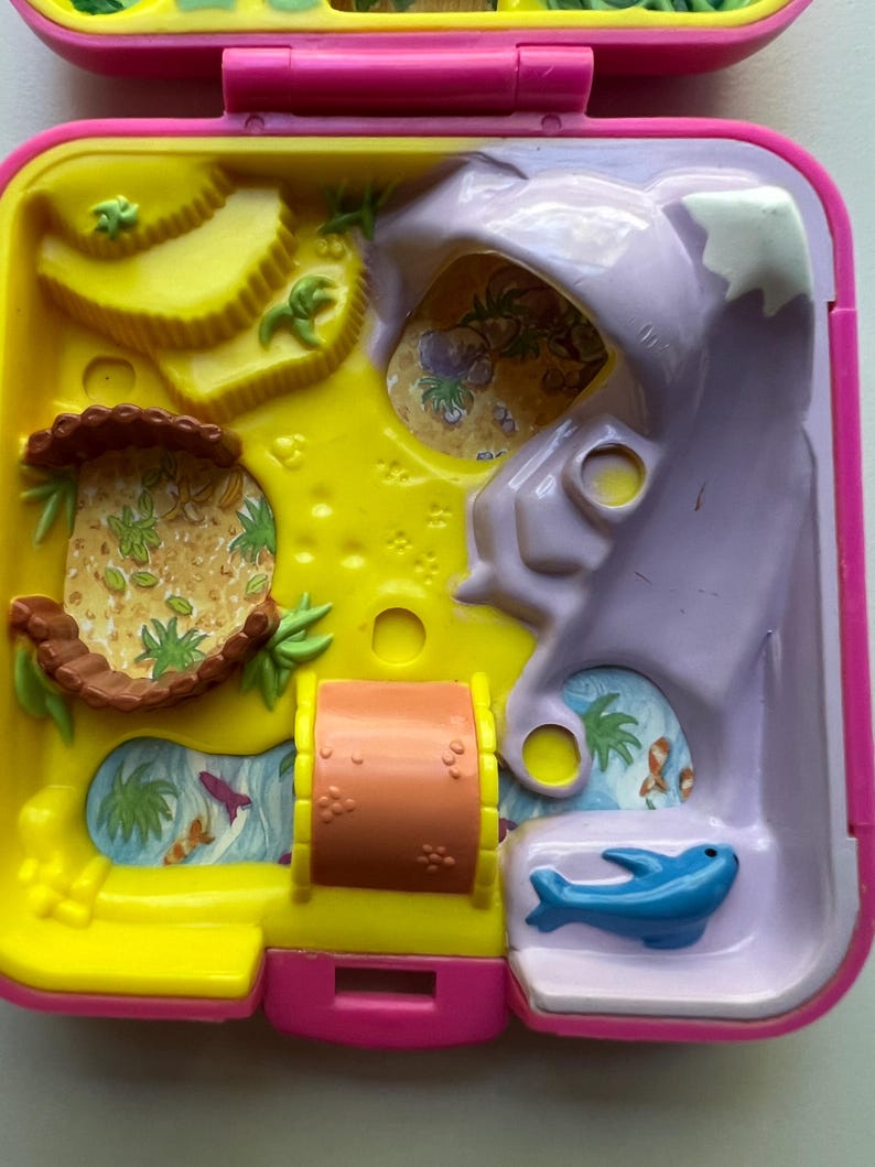 Vintage Polly Pocket Bluebird Wild Zoo World - Etsy