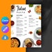 Restaurant Menu Template, Food Menu Template, Editable Restaurant Food ...