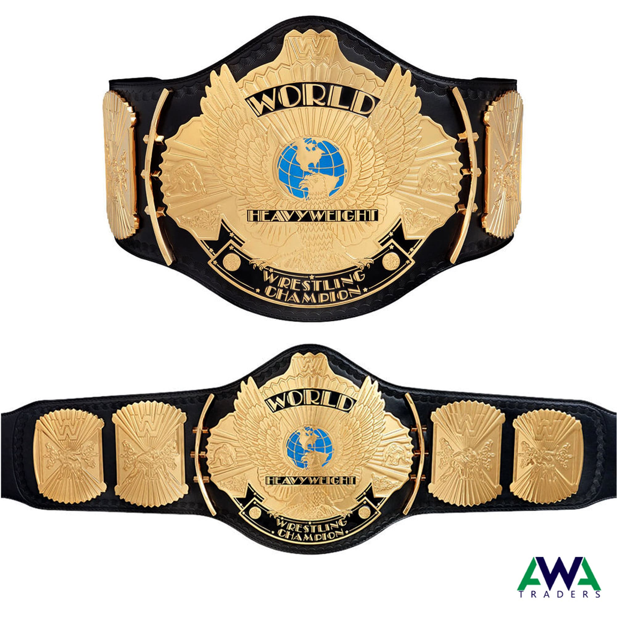 Wwf Championship Belt Winged Eagle