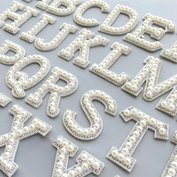 Iron on Letters - Etsy