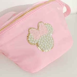 Minnie Fanny Pack Bum Bag | Pearl Travel Waist Bag | Disney Bum Bag ...