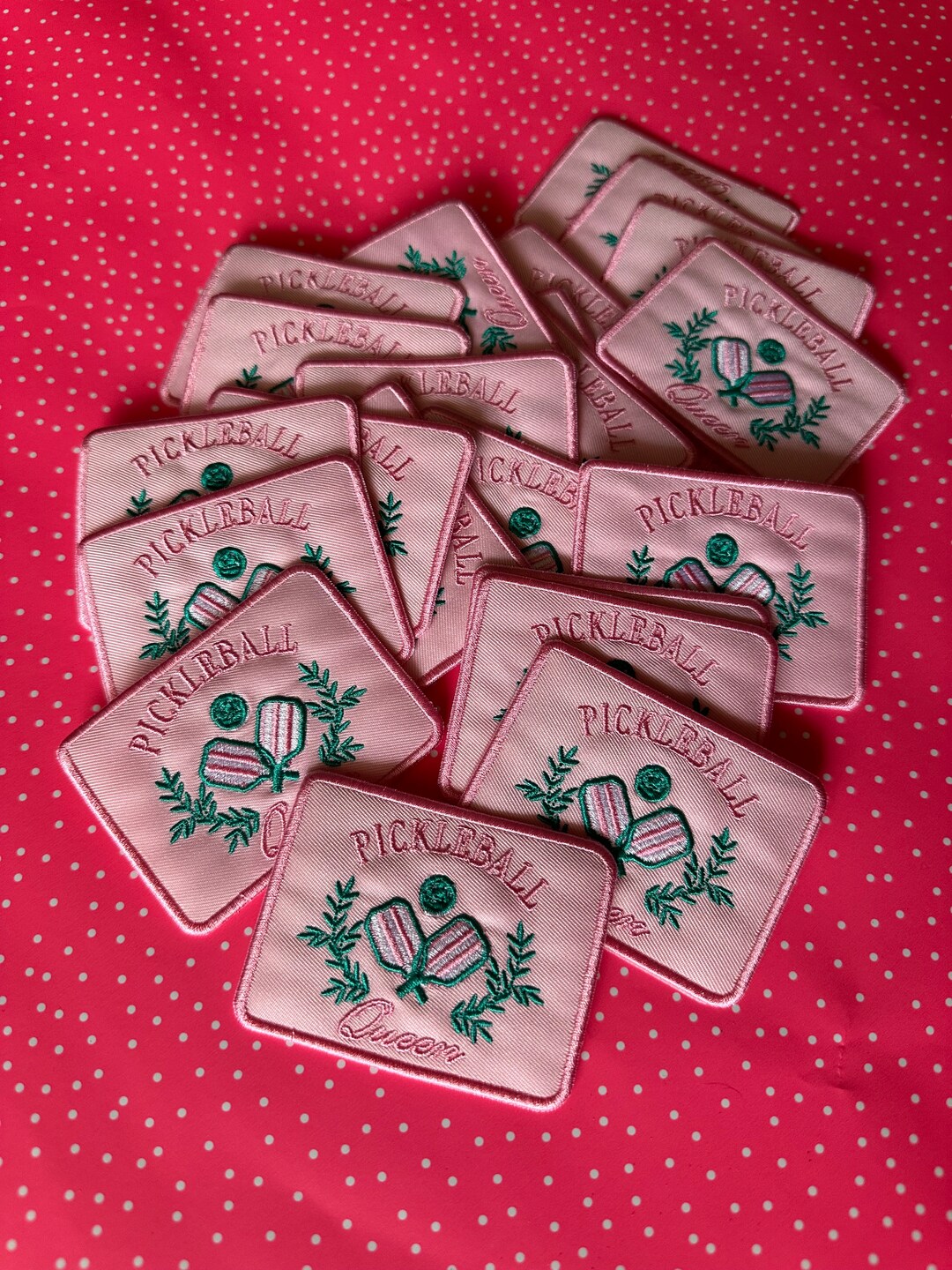 DIY Pickle Ball Queen Patches Patch for Crafts Patches for Clothing Patches for Backpacks Pickle ...