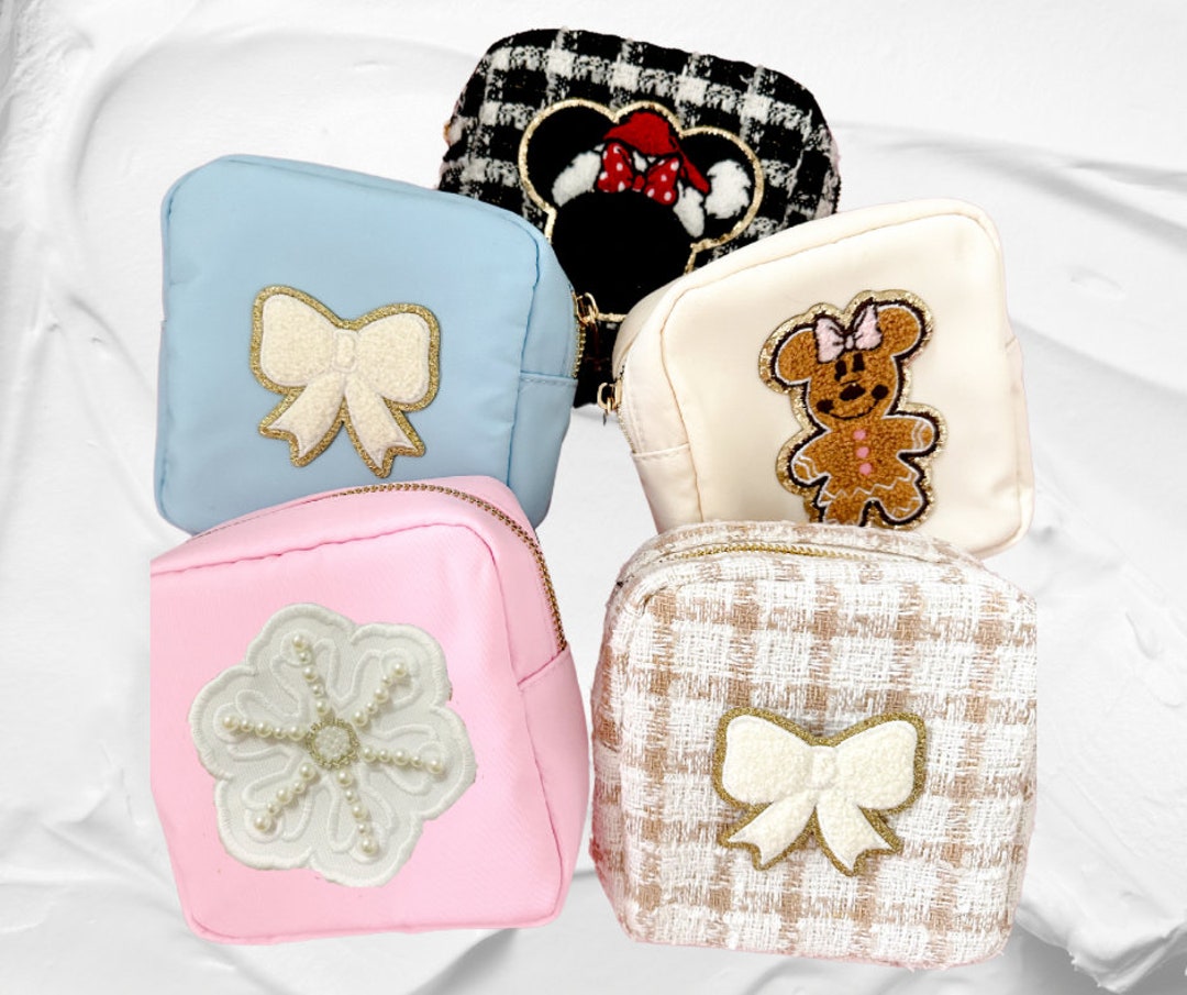 Holiday Travel Makeup Bag Mouse Ears Bag Christmas Pouches Park Bags ...