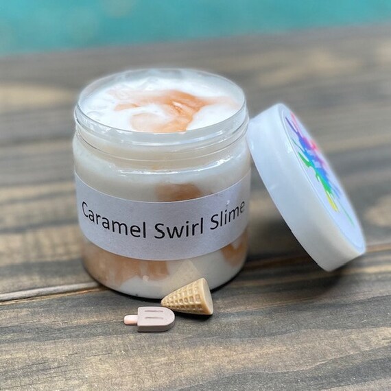 Caramel Swirl Slime - Etsy