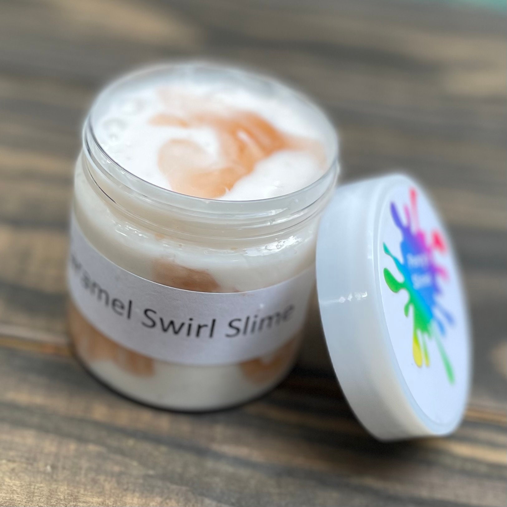Caramel Swirl Slime - Etsy